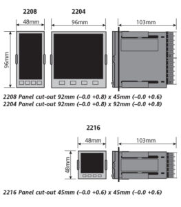 2200 Temperature Controller / Programmer | Eurotherm by Schneider Electric
