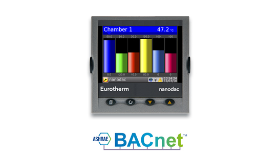 nanodac™ Recorder/Controller with BACnet | Eurotherm Limited